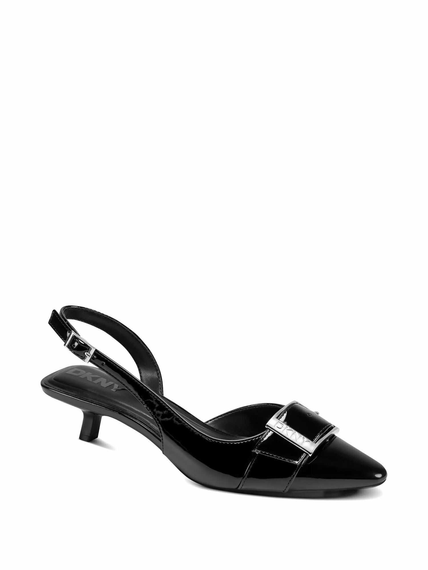 Туфли DKNY Naylor slingback pumps, размер 9, black/black — фото 1