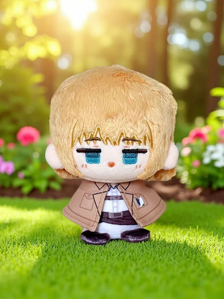 12cm Атака титанов Армин Арлерт мягкие игрушки аниме ; Attack on Titan Shingeki no Kyojin Armin Arlert мягкая игрушка