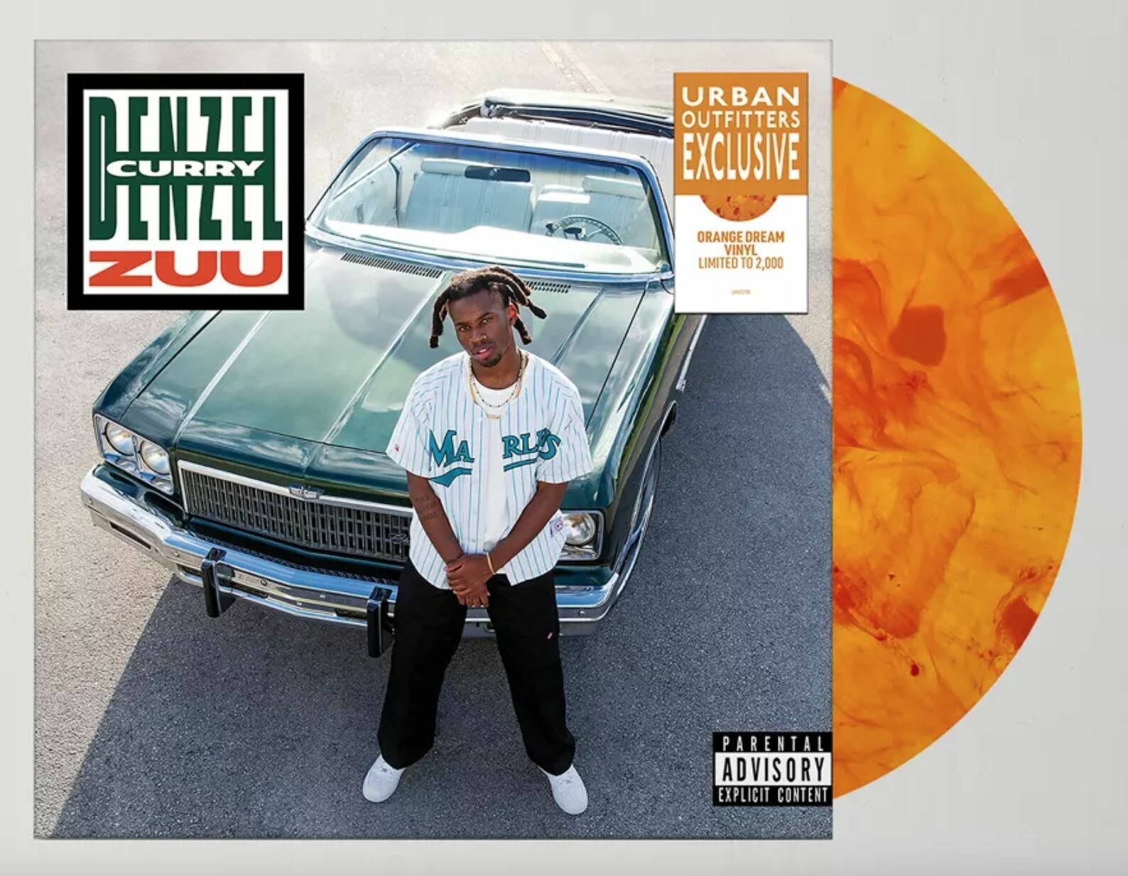 Denzel Curry - ZUU (2000шт в мире Orange Dream Limited) Цвет Оранжевая Мечта, Виниловая Пластинка