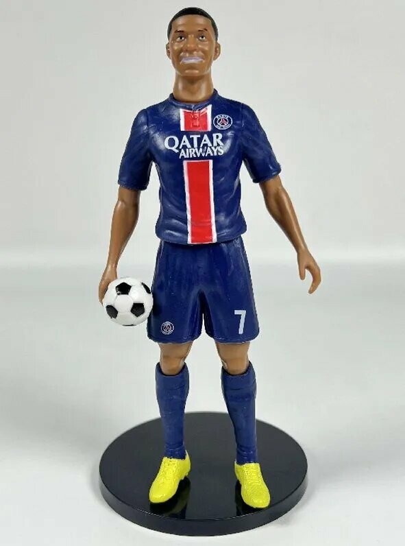 Фигурка футболист Килиан Мбаппе Пари Сен-Жермен ПСЖ / Kylian Mbappe Lottin (20см)