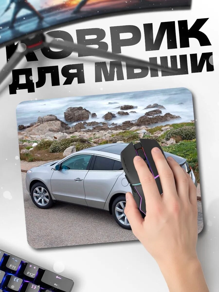 Коврик для мыши Барт Симпсон на скейте — фото 1