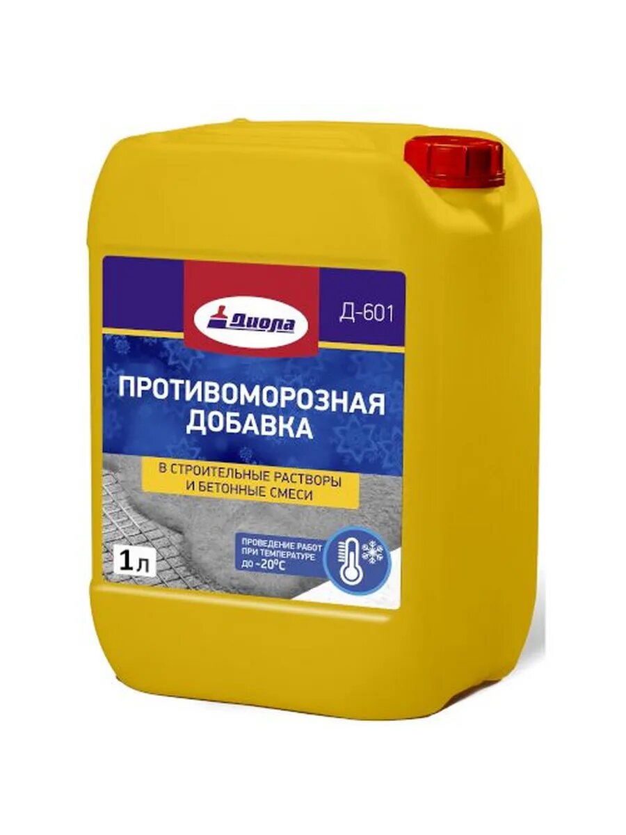 Противоморозная добавка Диола -20С 1л для бетона