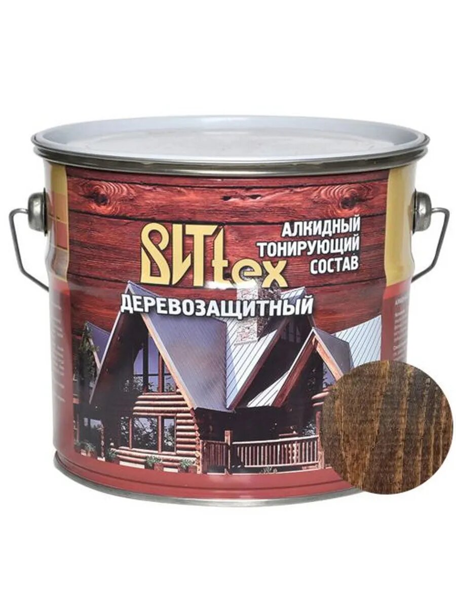 Пропитка деревозащитная Виттех венге 7 кг