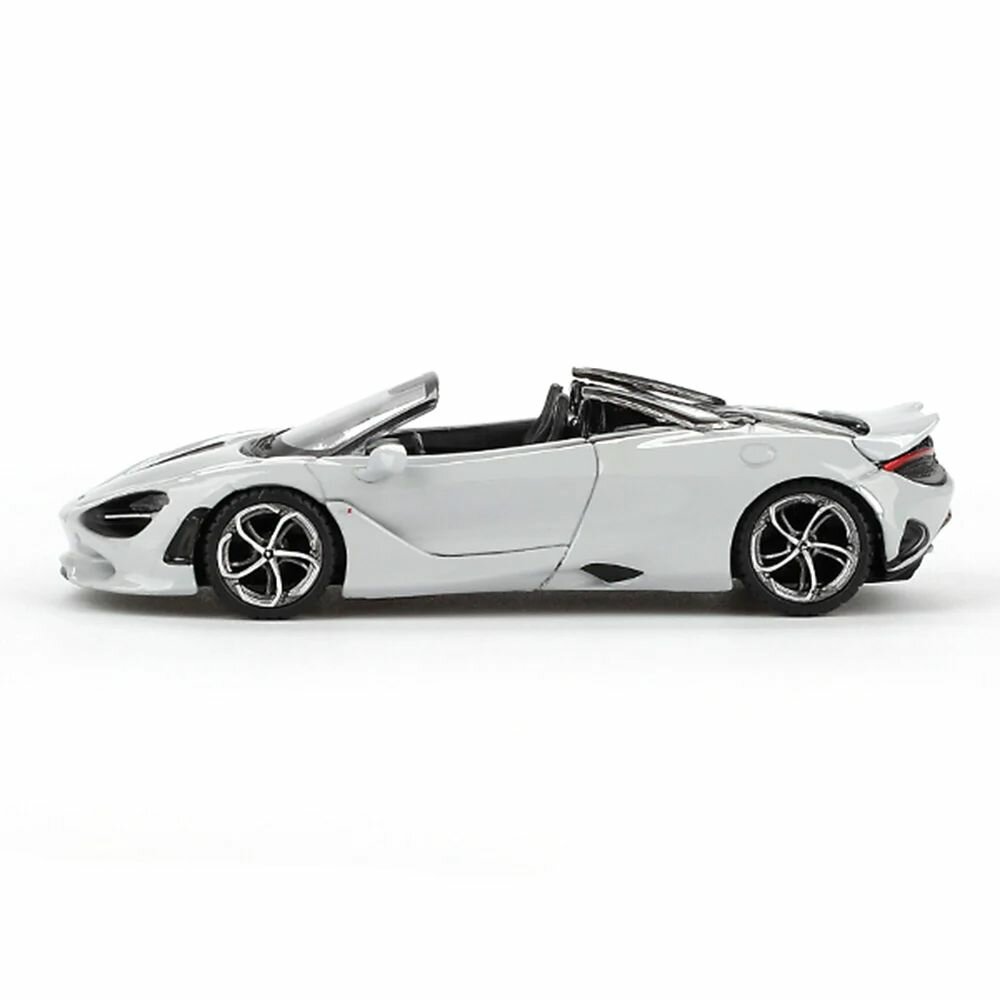 Машинка Mini GT 1/64 McLaren 750S Spider Cirrus Grey LHD Diecast Scale Model Car