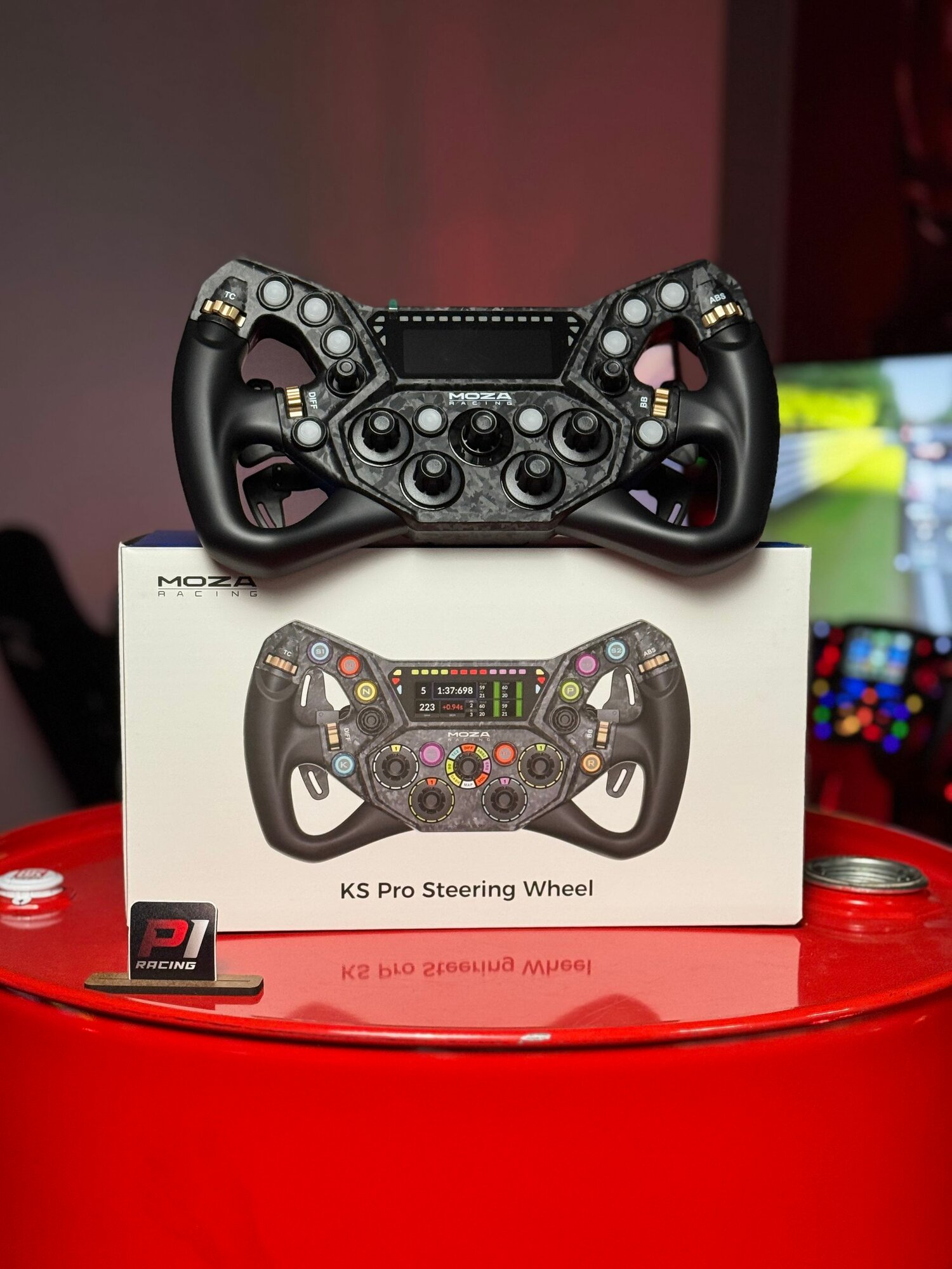 Набор Formula Pro + Telemetry Bundle: Moza R12, KS Pro, SRP2 — фото 1