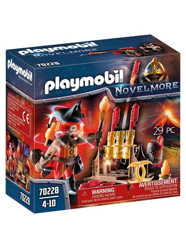 Playmobil-Мир Моби: Burnham Raiders Fire Master-70228