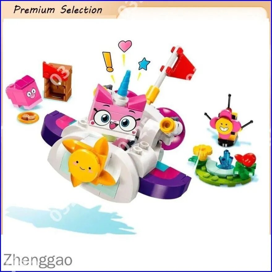 Unikitty Cloud Car Unikitty Movie & Games 41451 Игрушки Кубики