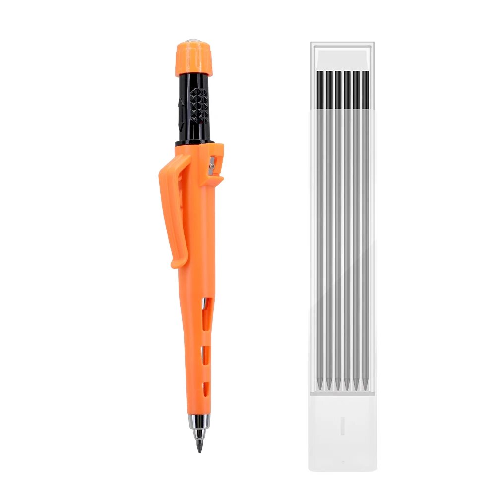 Механические карандаши MROOFUL набор из 6 штук 2B Оранжевый, orange set