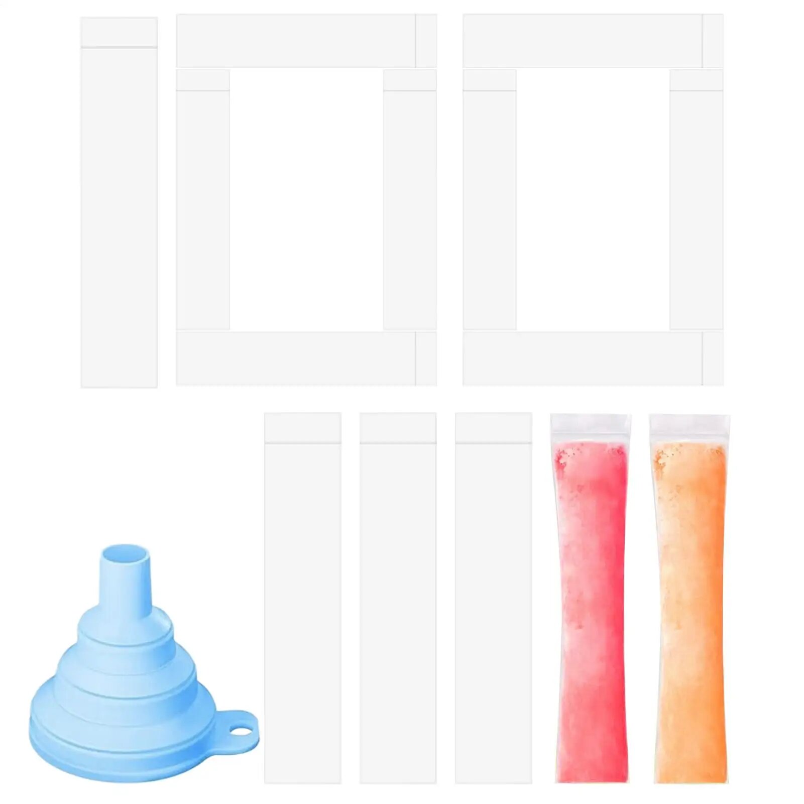 Тубы для льда Ice Pop Bags 100 шт