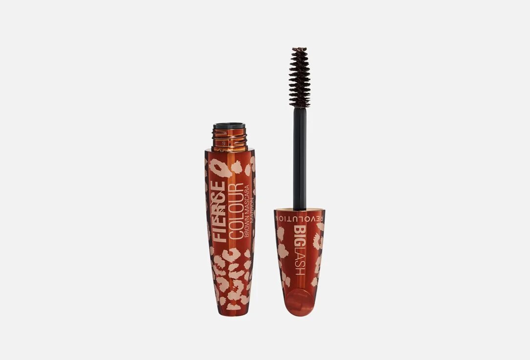 MakeUp Revolution Fierce Colour объёмная тушь для ресниц 9 г Brown
