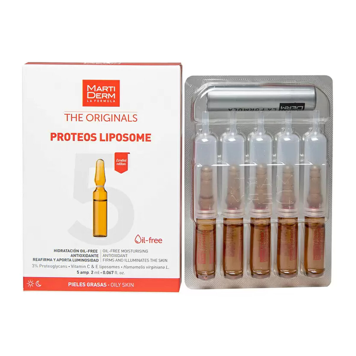 MartiDerm Ампульная сыворотка для лица The Originals Proteos Liposome Сыворотка 5*2мл
