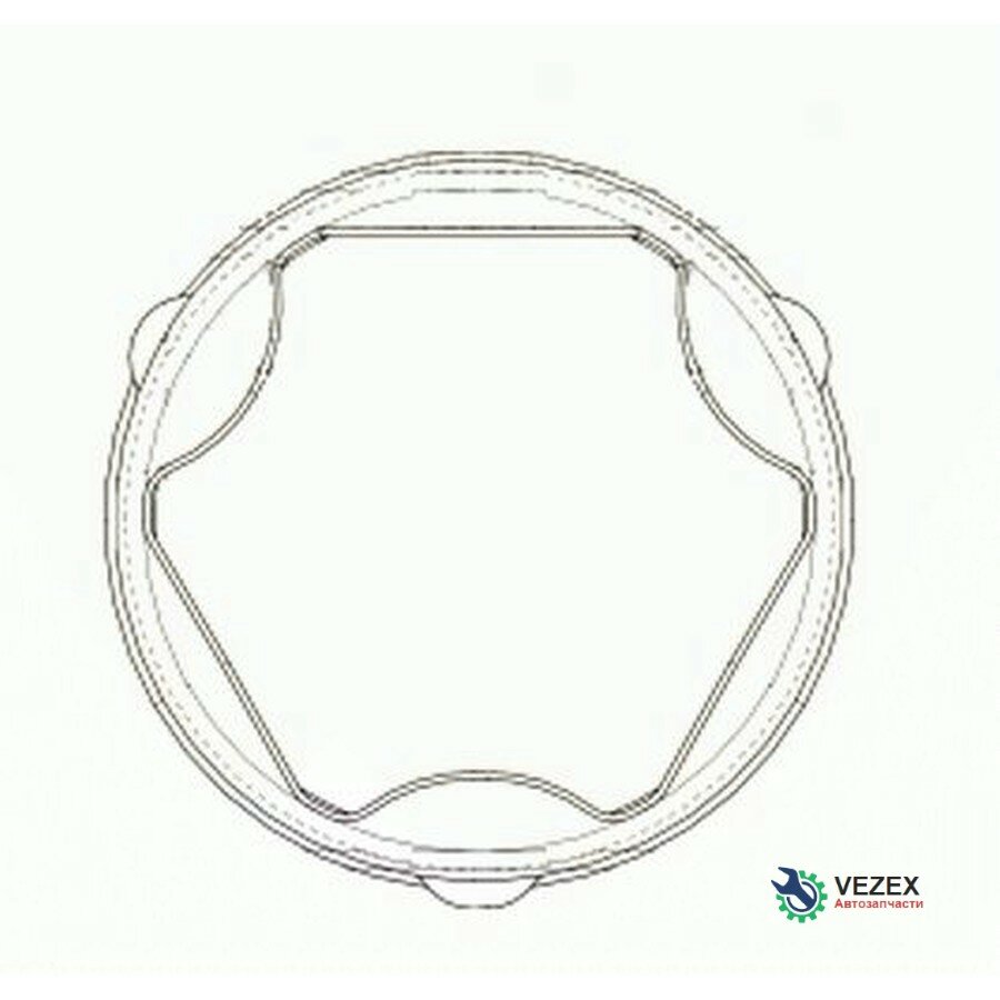 GKN-SPIDAN 305876 Пыльник шруса к-кт