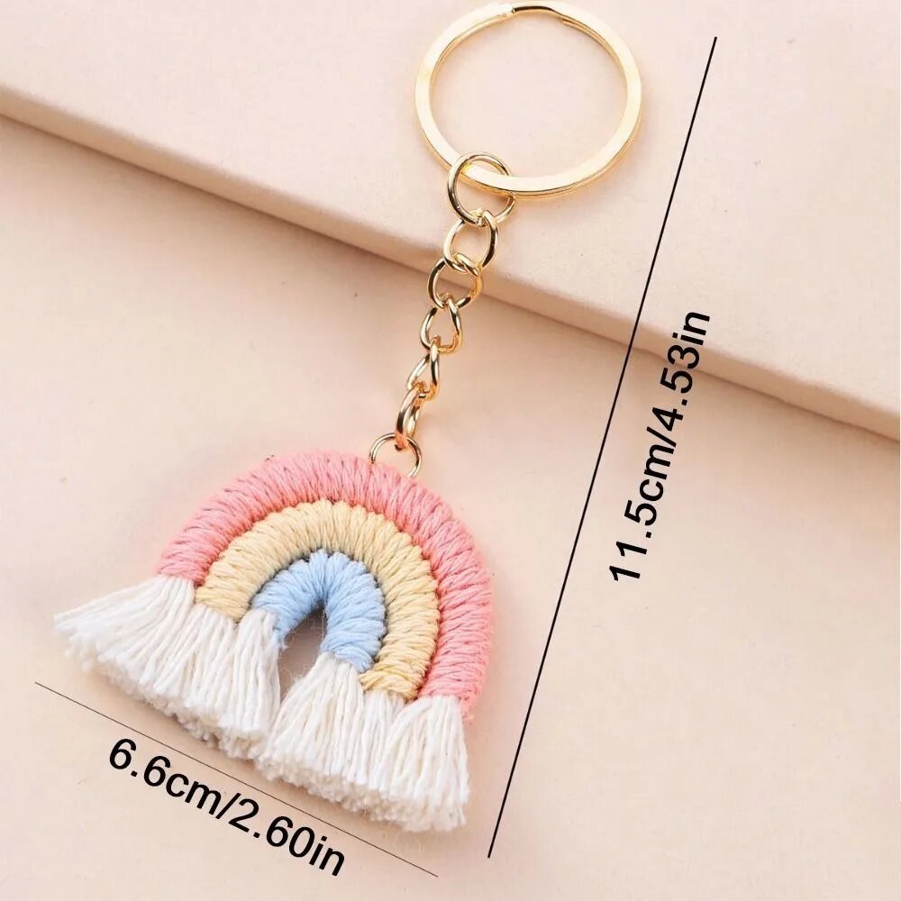 Бежевая сумка-ведро из нейлона Bag Pendant