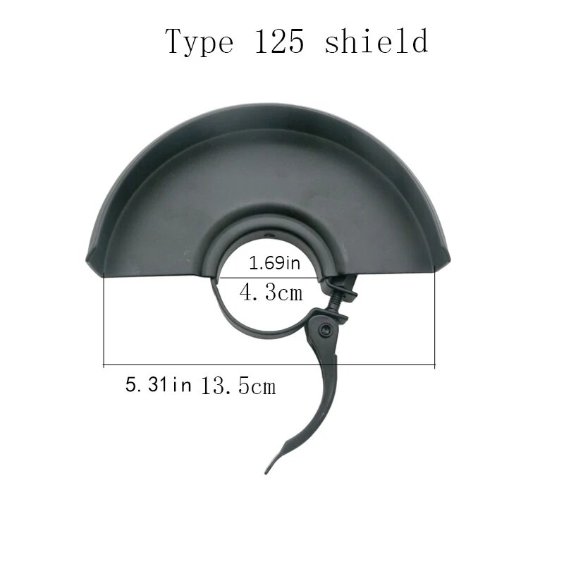 Защитный кожух для угловой шлифовальной машины 100/115/125 мм 1pc Model 125