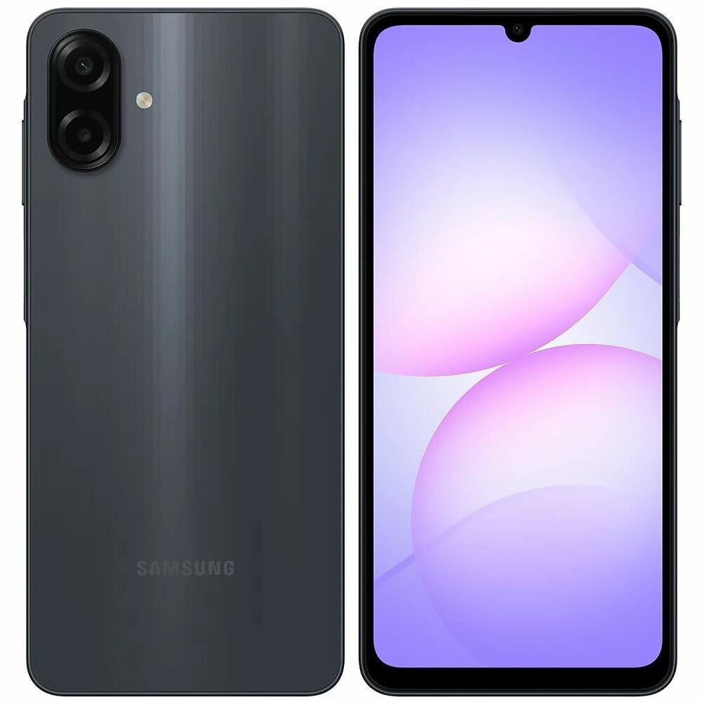 Смартфон Samsung Galaxy A07 SM-A075F 4/128GB Черный (EAC)