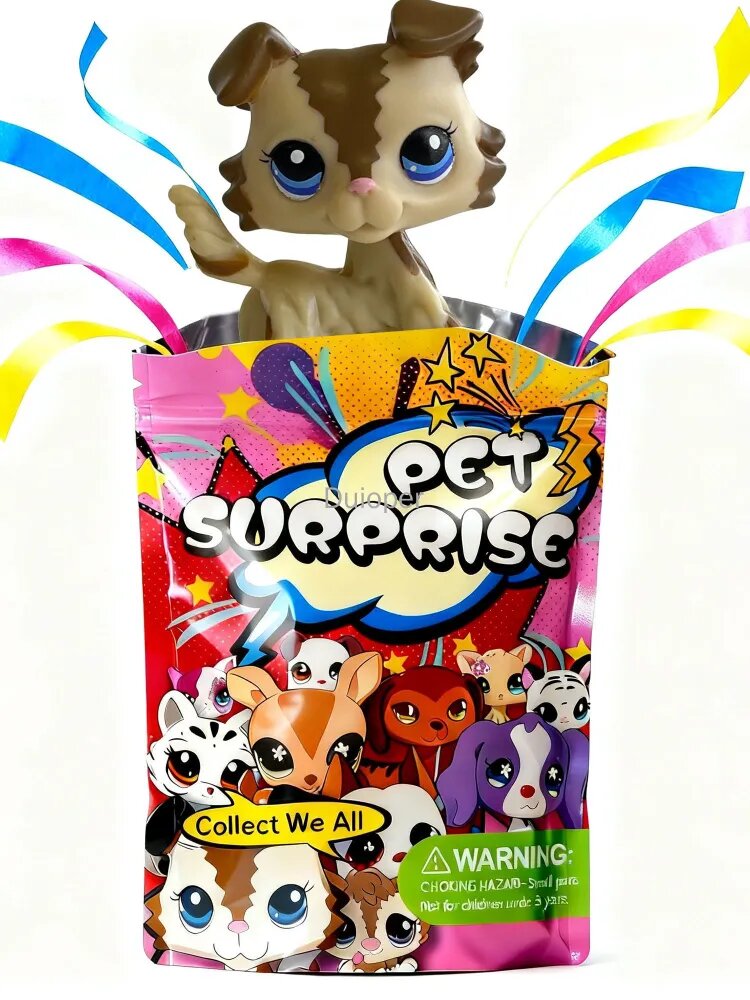 Pet Shop #2210, лпс игрушки, Немецкий дог, Сосиска-дог, овчарка, собака, подарок для девочки(С упаковочным пакетом)