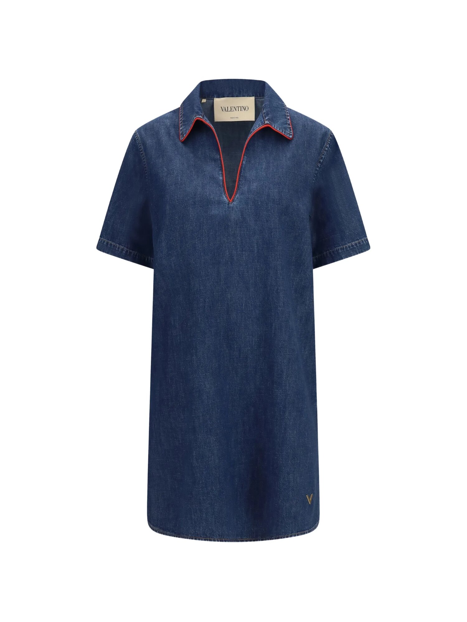 Платье VLogo Signature short-sleeve mini dress