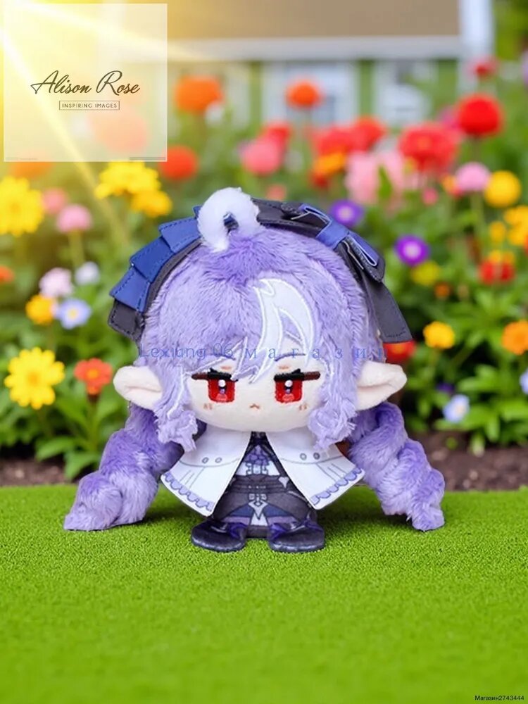 12cm Бесконечная Нулевая зона Вивиан мягкие игрушки аниме ; Zenless Zone Zero Vivian Banshee мягкая игрушка