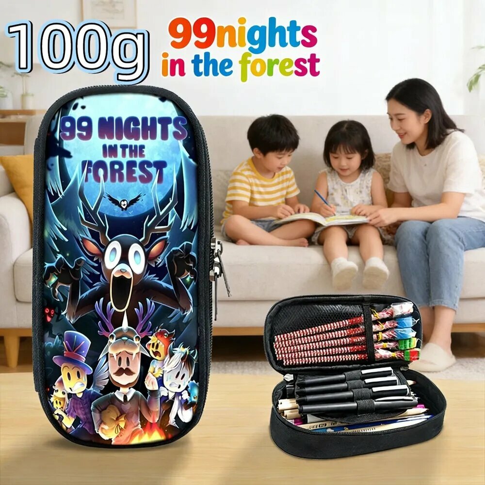 Школьный пенал с принтом 99 Nights in the Forest