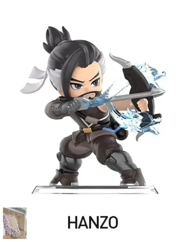 - Коллекция Overwatch Play of the Game Series Figure, HANZO, Подарки, украшения комнат, 1 шт