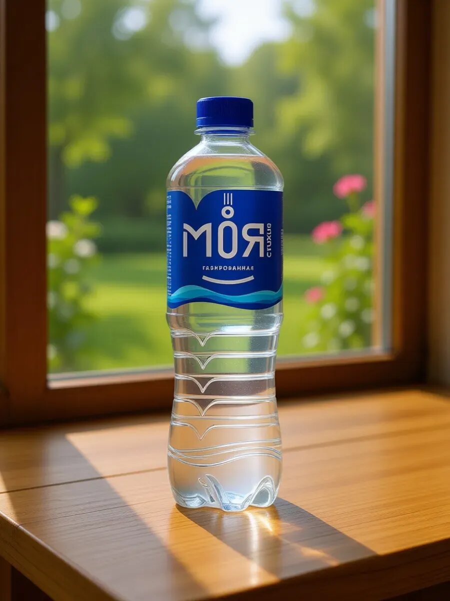 Вода питьевая 1 бутылка 0.5 газированная