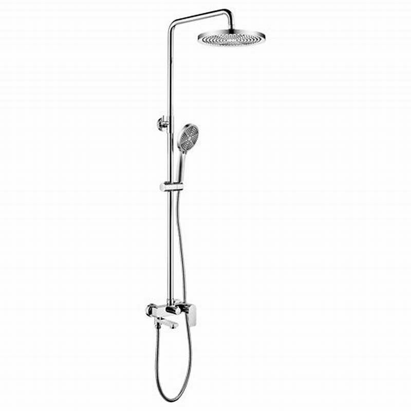 2332269-2L (SET-17). Высокая душевая система, однорычажная, с ABS верхним душем