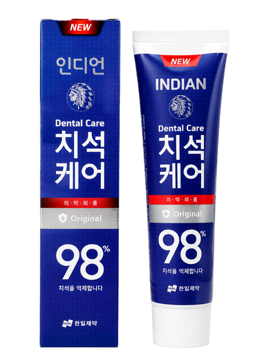 Hanil Зубная паста «Основной уход» против образования зубного камня / Indian Dental Care Original, 120 г