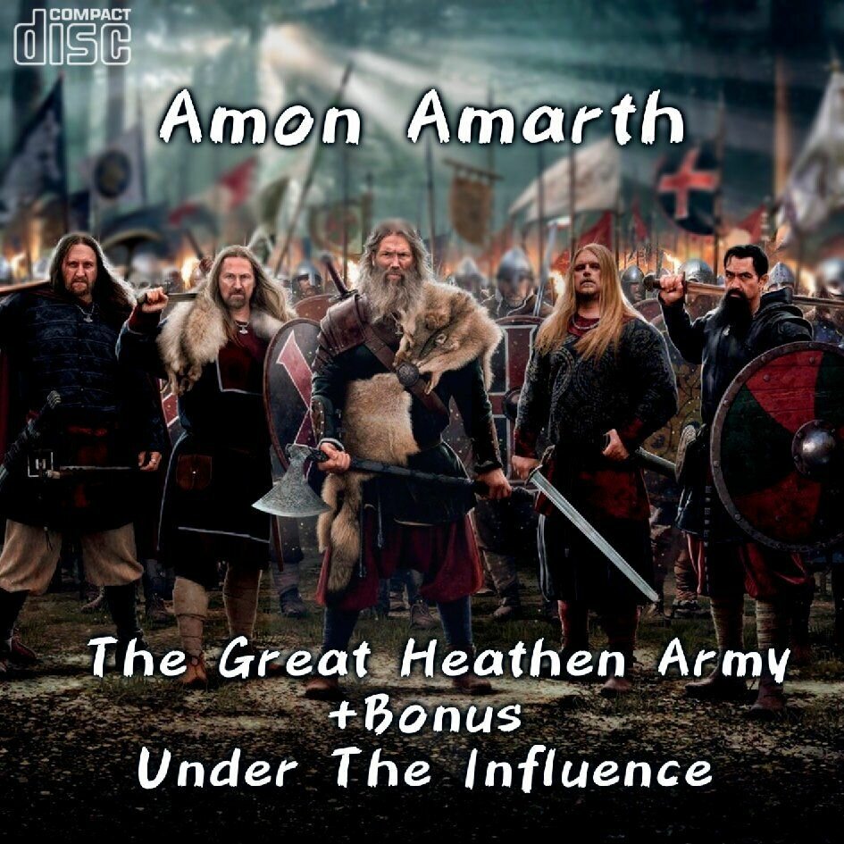 Amon Amarth - The Great Heathen Army (2022) (Запись на CDR) (CD)