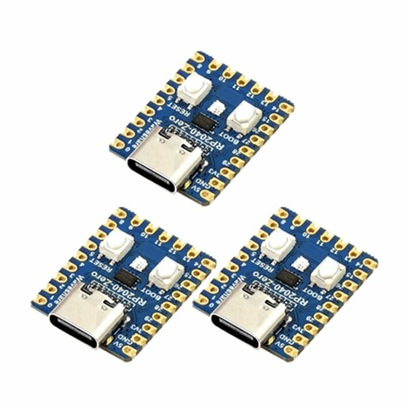 V1(X P B W) RP2040-Zero Плата Разработки Микроконтроллера 3 Шт