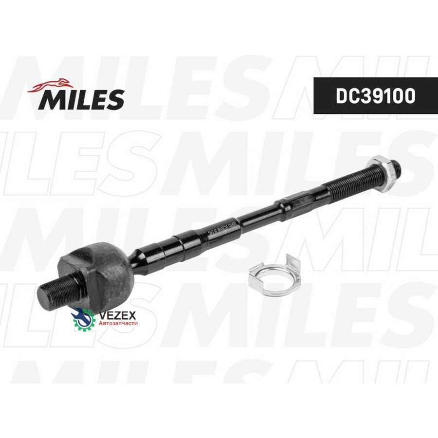 MILES DC39100 Тяга рулевая левая/правая (без наконечника) NISSAN TEANA J31 06-08 (CTR CRN-33) DC39100