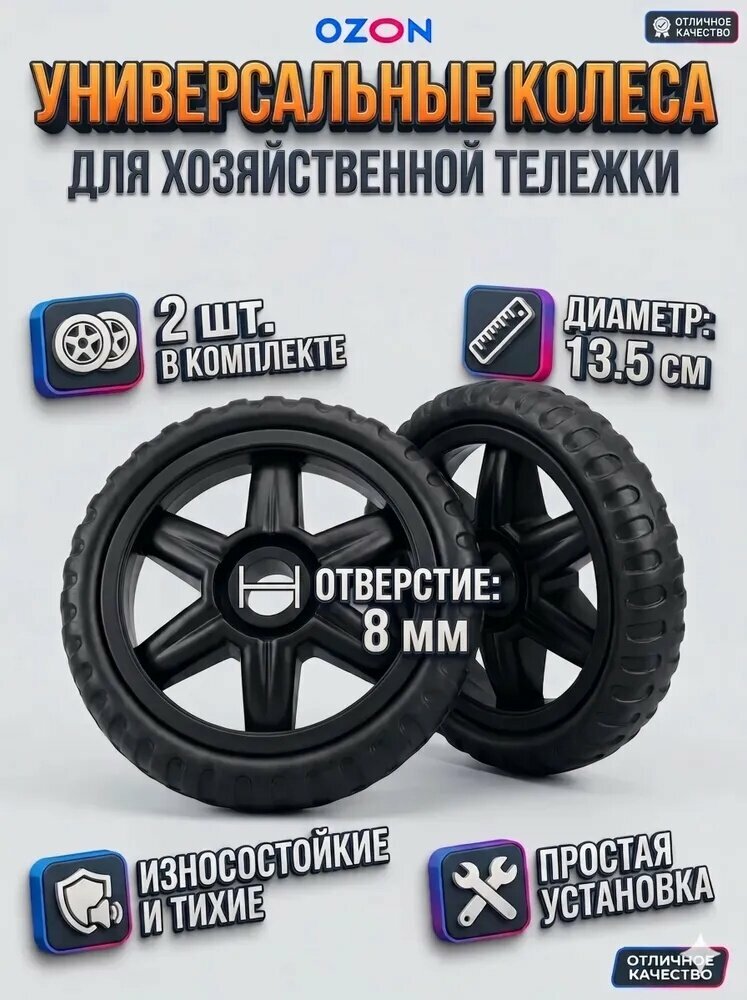 Колесо для садовой тачки