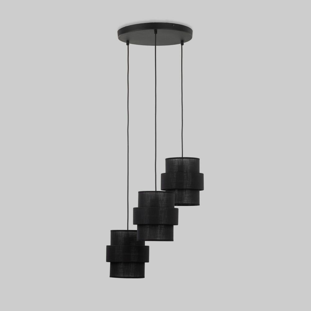 Подвесной светильник с тканевыми абажурами TK Lighting 5981/ подвесной светильник / Calisto.