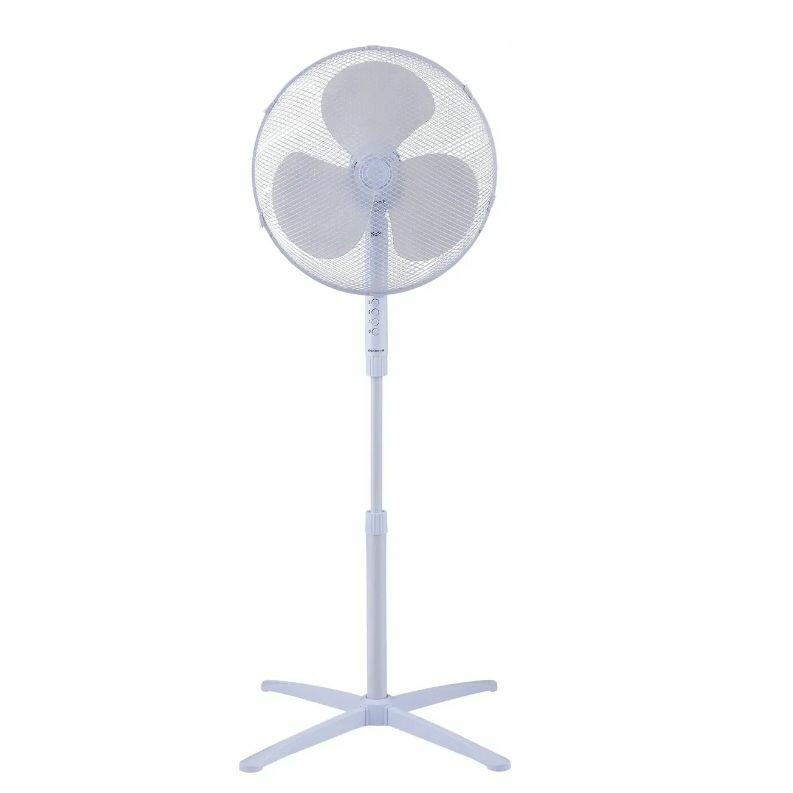 Напольный вентилятор Polaris PSF 1140, 3 скорости, 40см, White