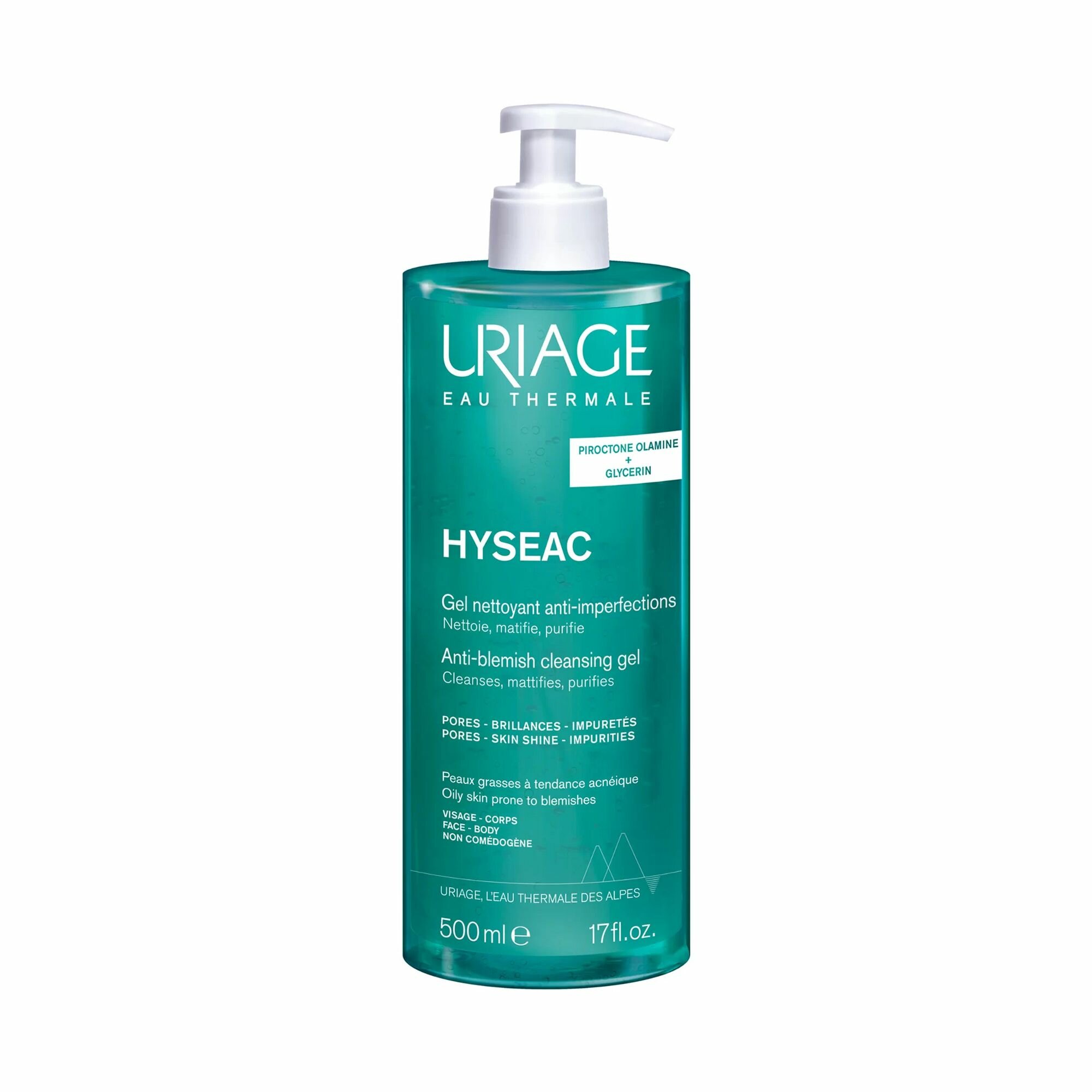 Uriage Hyseac Anti-Blemish Cleansing Gel Очищающий гель против несовершенств кожи, 500мл (500 мл)