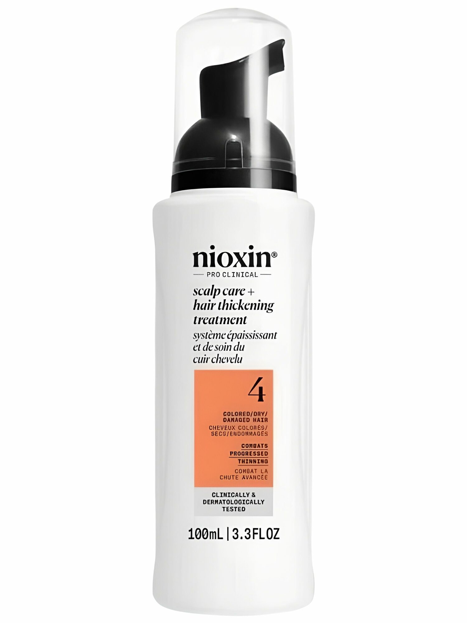 Nioxin - System 4 Care + Hair Thickening Treatment, Маска для объёма и восстановления окрашенных волос, 100 мл