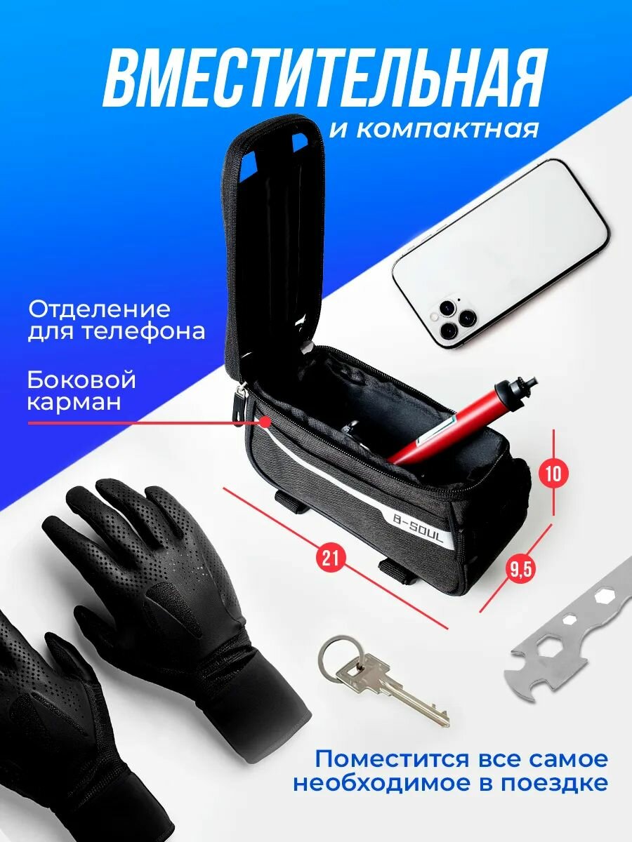 Сумка велосипедная — фото 1