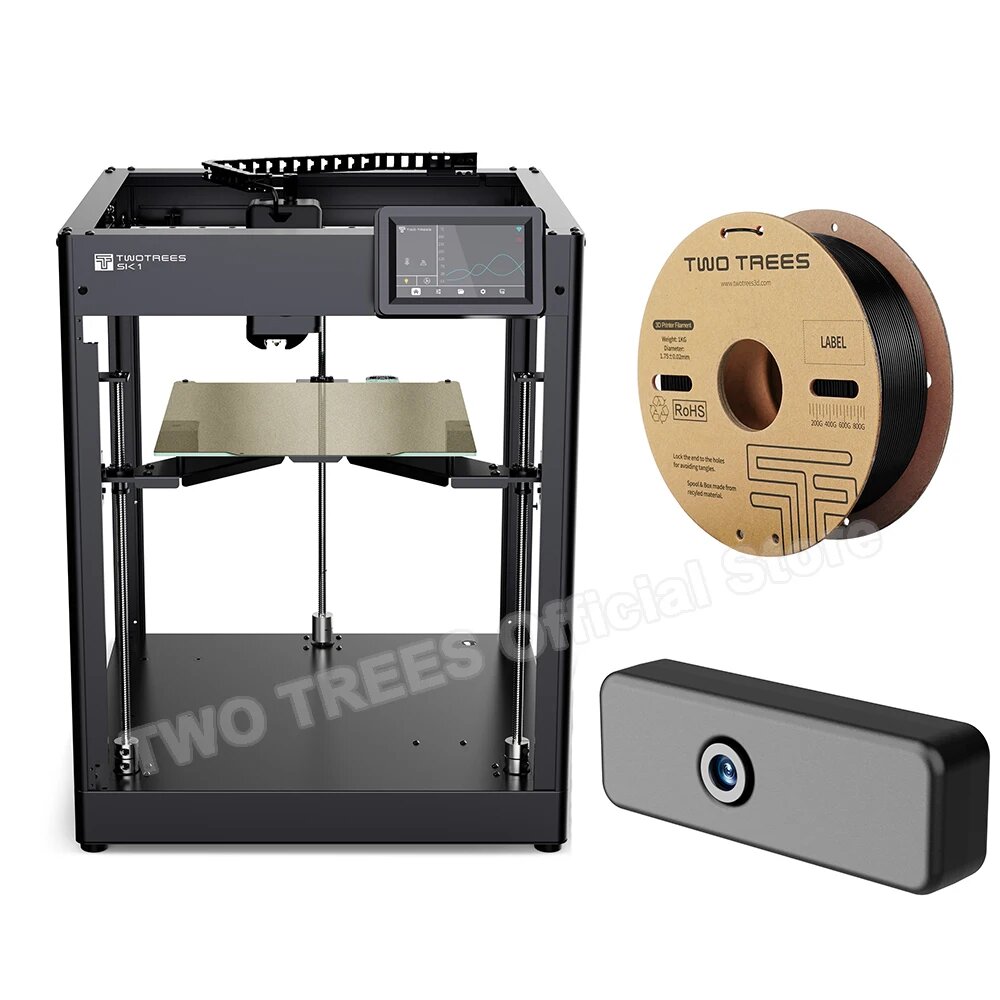 3D-принтер TwoTrees SK1 700mm/s Klipper CoreXY с автоматической уравнивацией, цветным сенсорным экраном, высокоскоростным печати FDM 3D-принтер