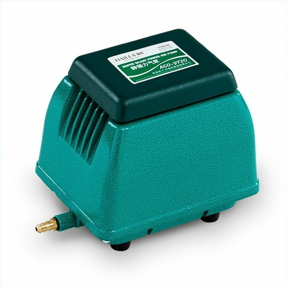 Компрессор аквариумный Hailea ACO 9720 - 20W, для гидропонных систем