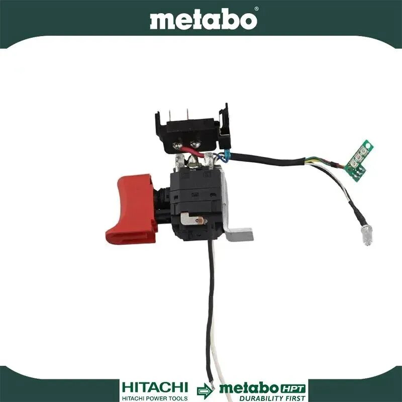ОРИГ_ИНАЛ. Выключатель (кнопка) для Metabo PowerMaxx BS 00079001 10.8, BS 12, SB 10,8-12 343412370/343410350 00079000