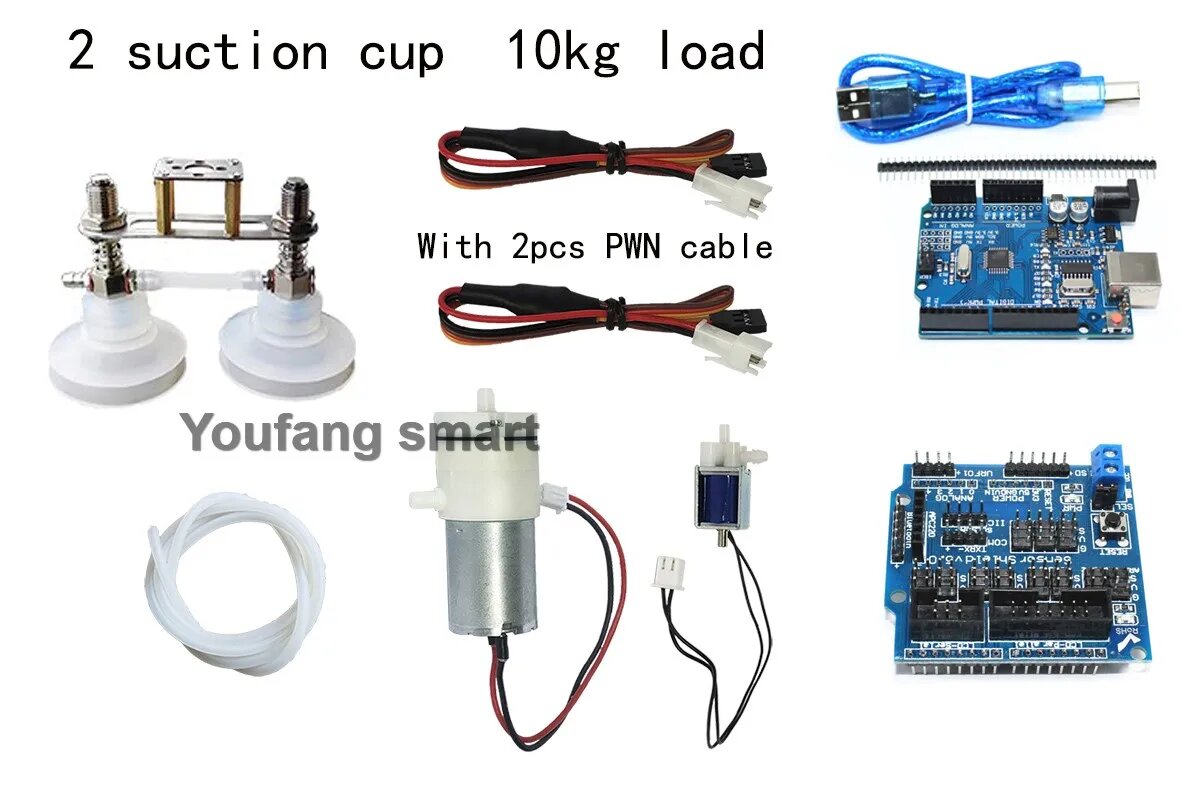 Программируемый роботизированный воздушный насос YoufangSmart Air Pump Suction Синий, 10kg full set