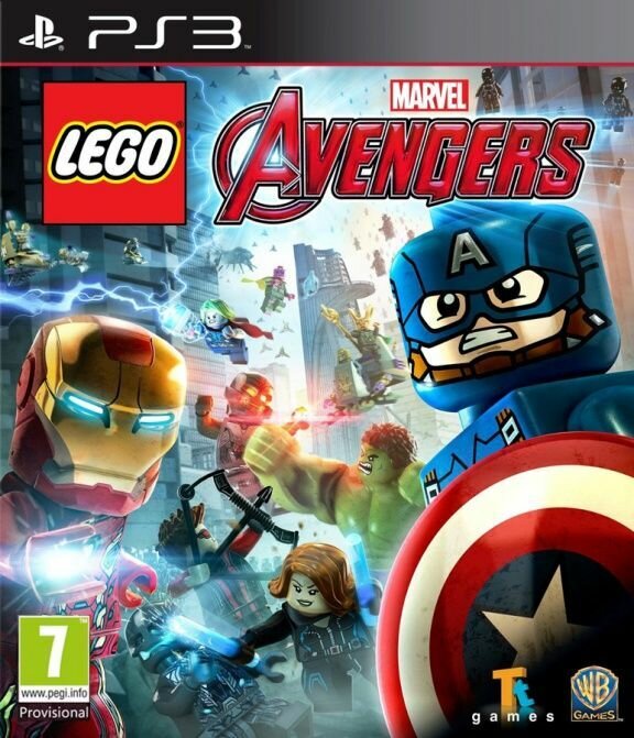 Игра по мотиву LEGO Marvel Мстители. Издание на диске. Русская версия на ps3.