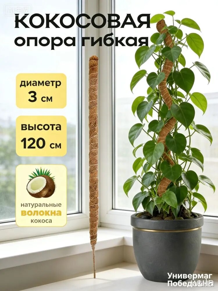 Колышки садовые,3см,1шт