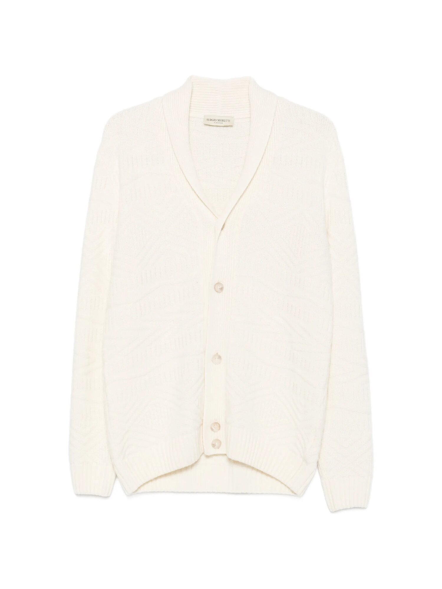 Кардиган Cable-knit shawl-collar cardigan