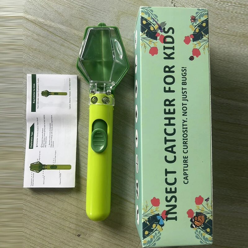 Интерактивный набор для изучения насекомых Зеленый, Green