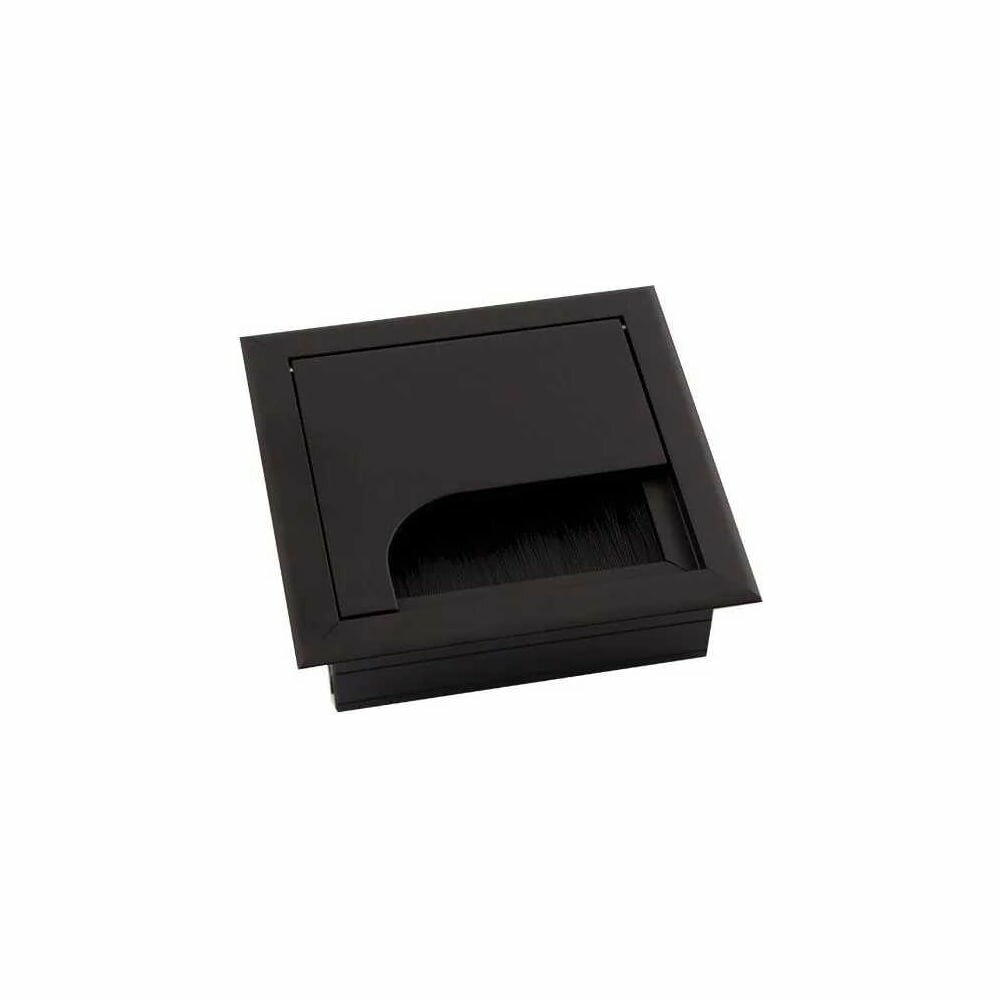 Пропуск для кабеля GTV Merida 80x80, черный LB-K80x80-20