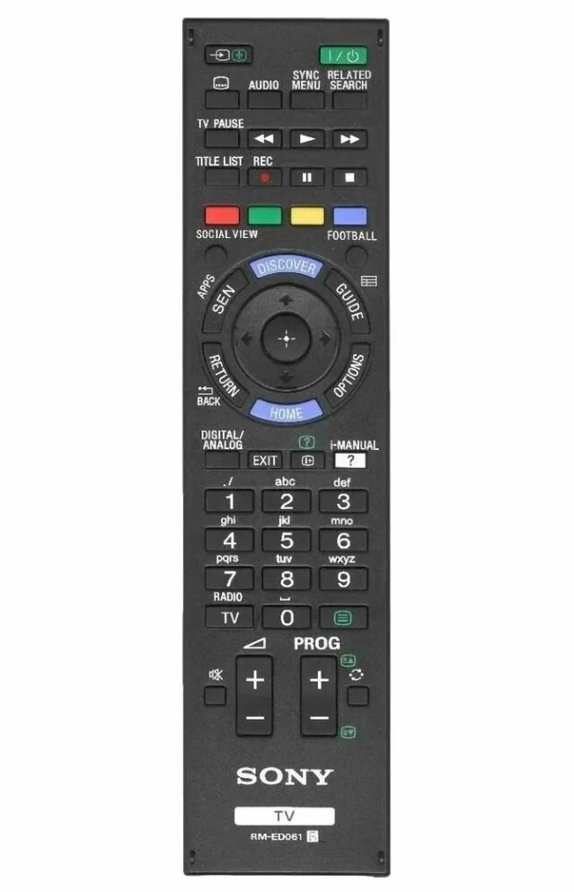 Пульт RM-ED061 для SONY/сони телевизора/rm-ed060 , RC