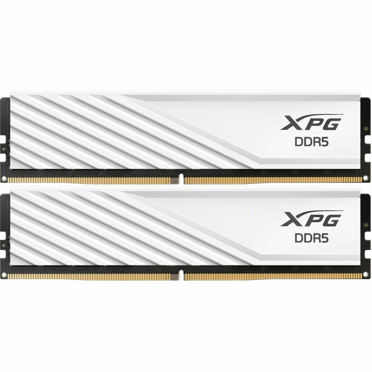 Оперативная память ADATA XPG Lancer Blade, DDR5, 64GB (2x32GB), 5600 MHz, CL46, с радиатором, белый