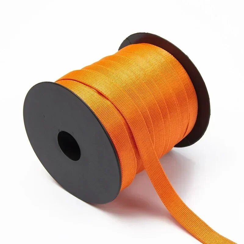 Meetee эластичные ленты из спандекса 6-15 мм Оранжевый, 10mm, Orange, 10Meters