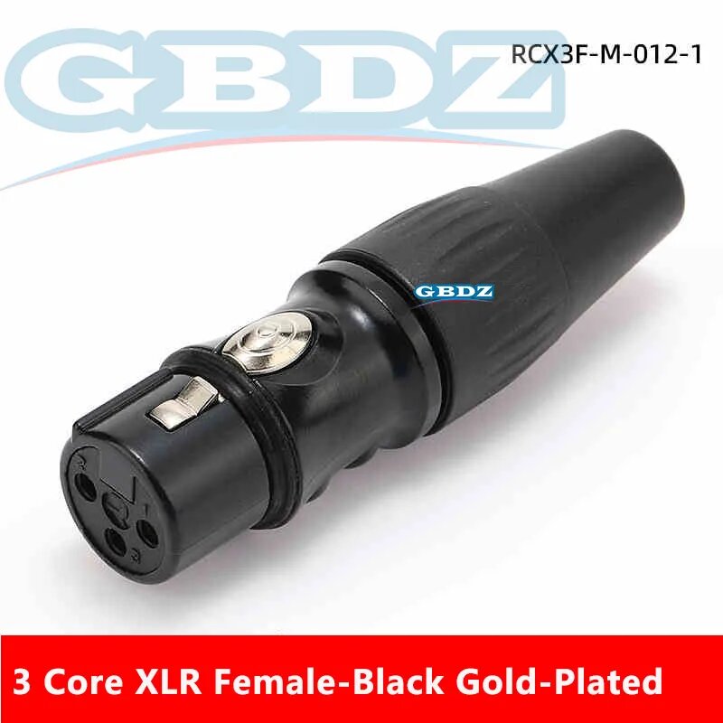 Разъем Rean XLR Ys176, трехжильный разъем «папа-мама» Xlr, микрофонная линия, аудиоразъем балансного кабеля