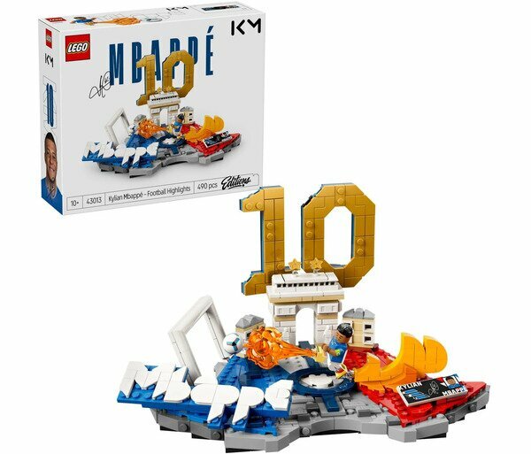 Конструктор LEGO Editions 43013 Килиан Мбаппе - лучшие моменты футбольного матча (Lego 43013)